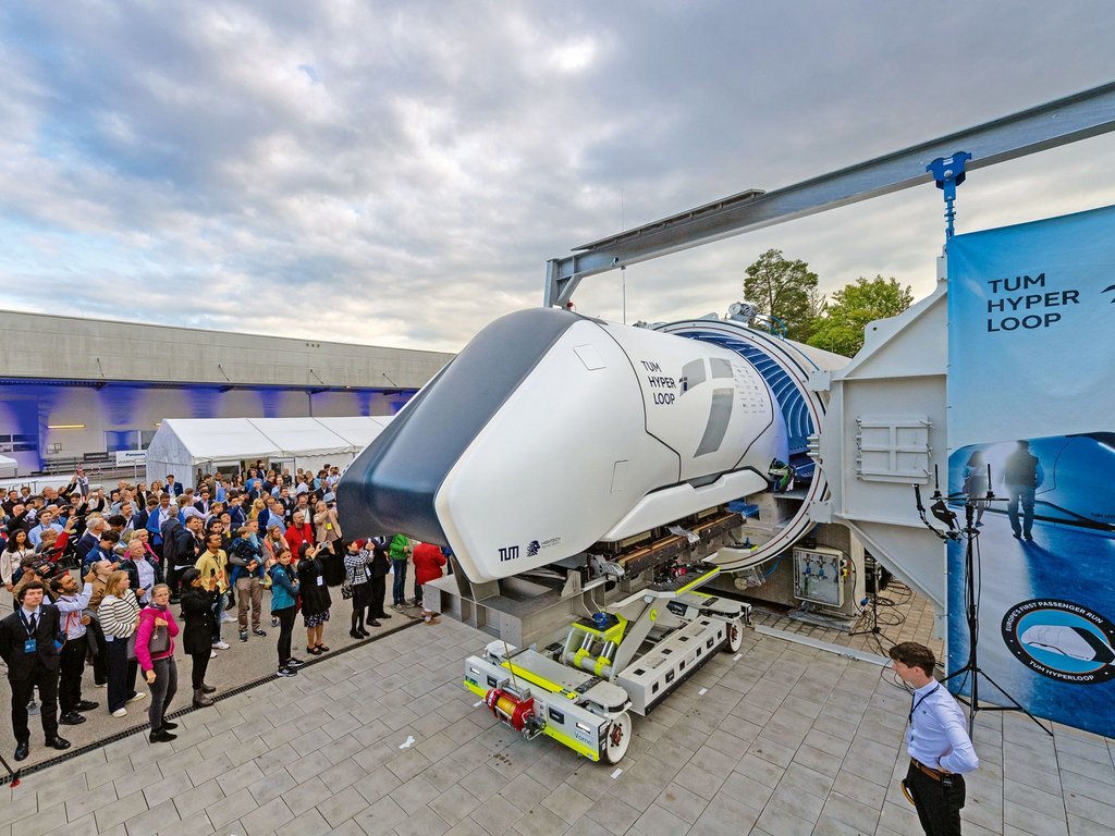 Mit Hochgeschwindigkeit durchs Vakuum